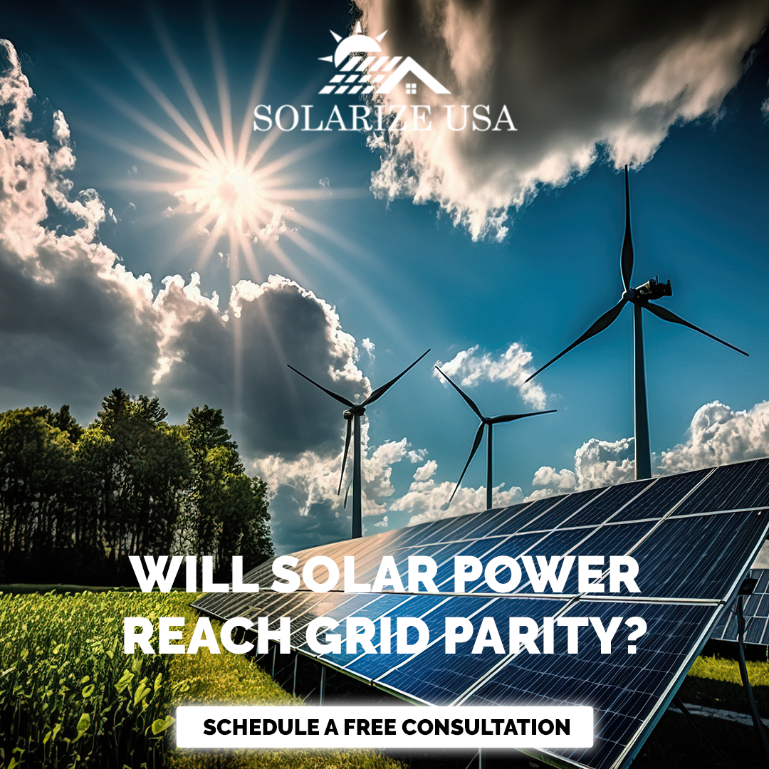 Will Solar Power Reach Grid Parity? - Solarize USA